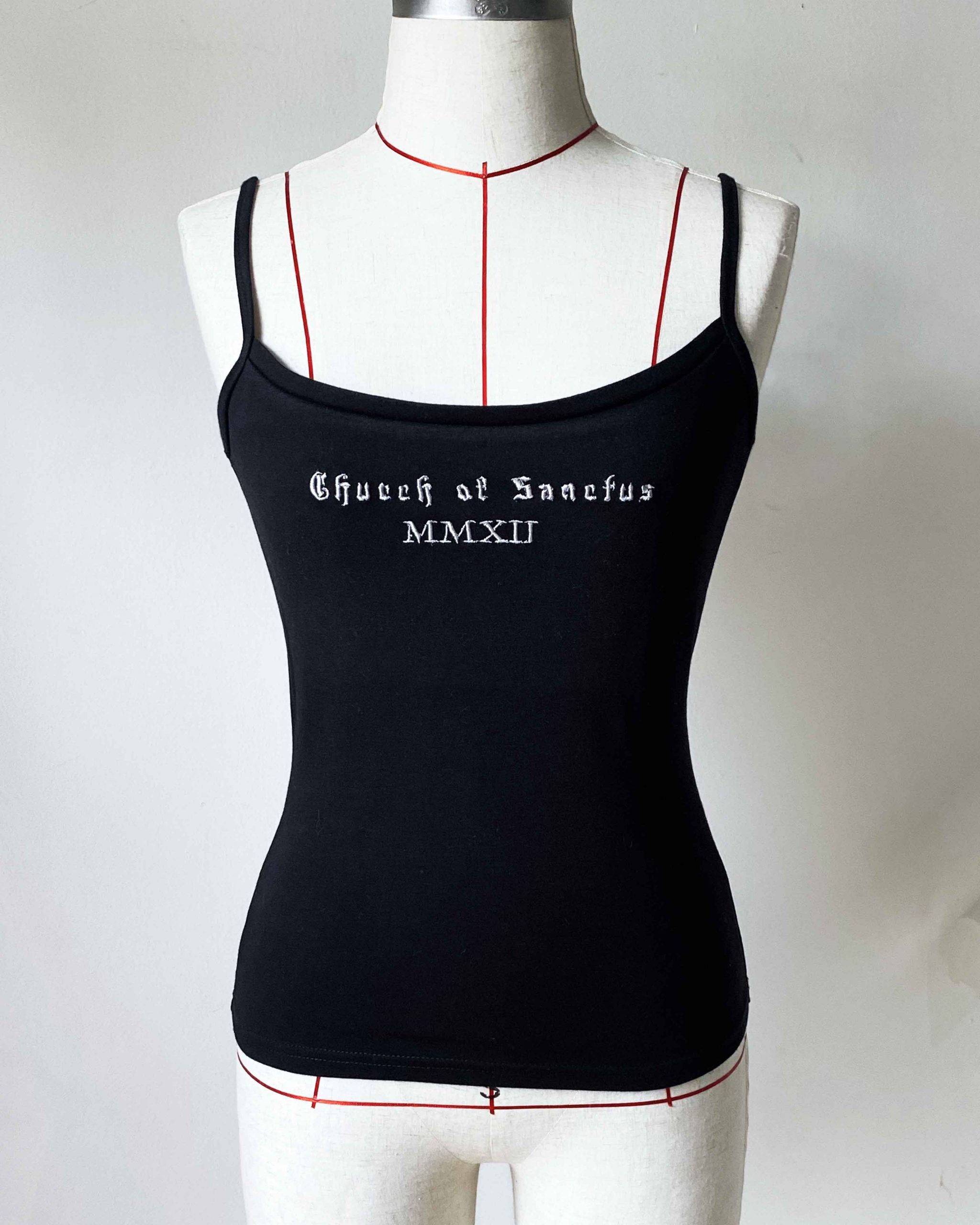 MMXII Cropped Tank – S, M, L – Church of Sanctus