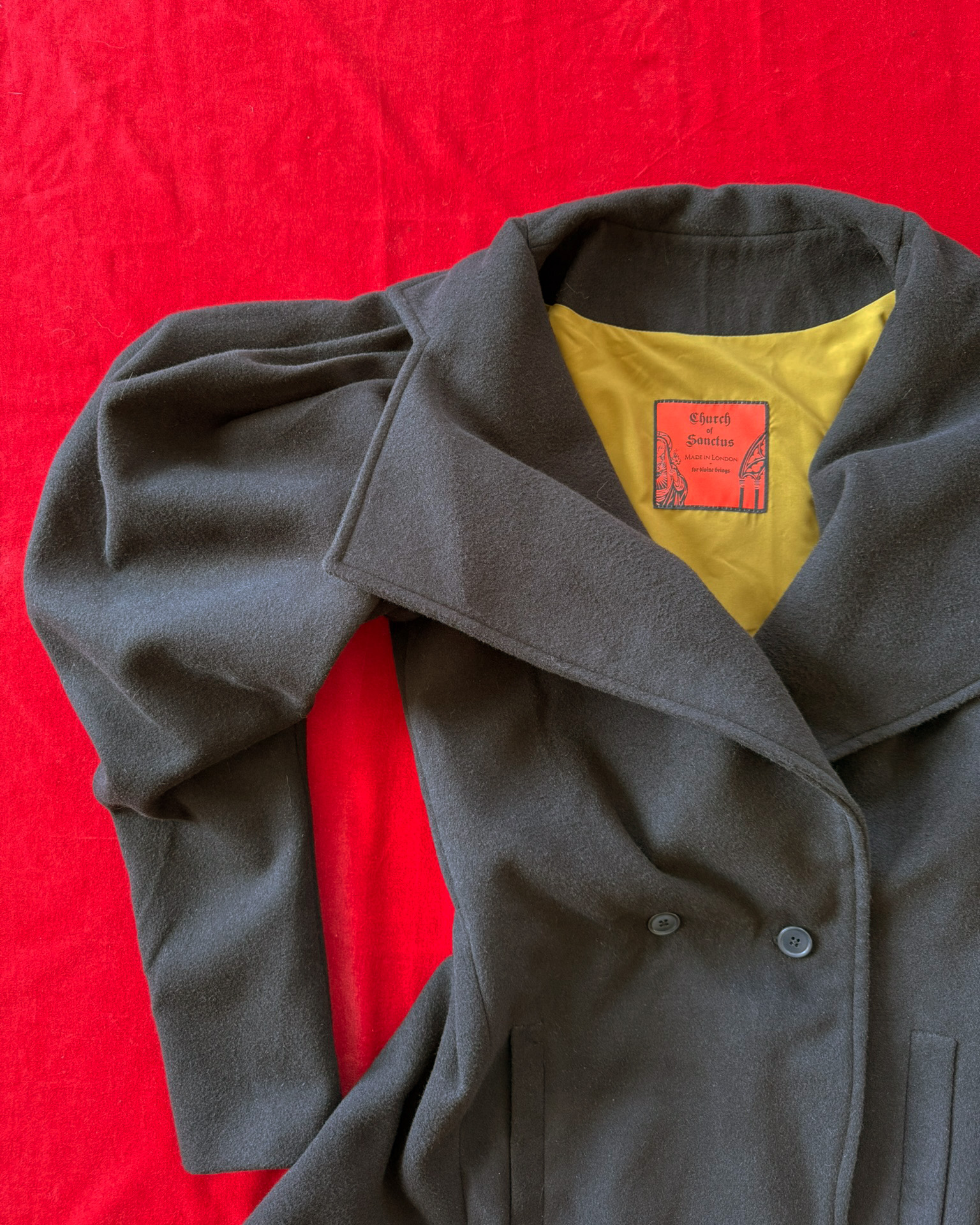 Victorian Riding Coat Sample – S – Church of Sanctus
