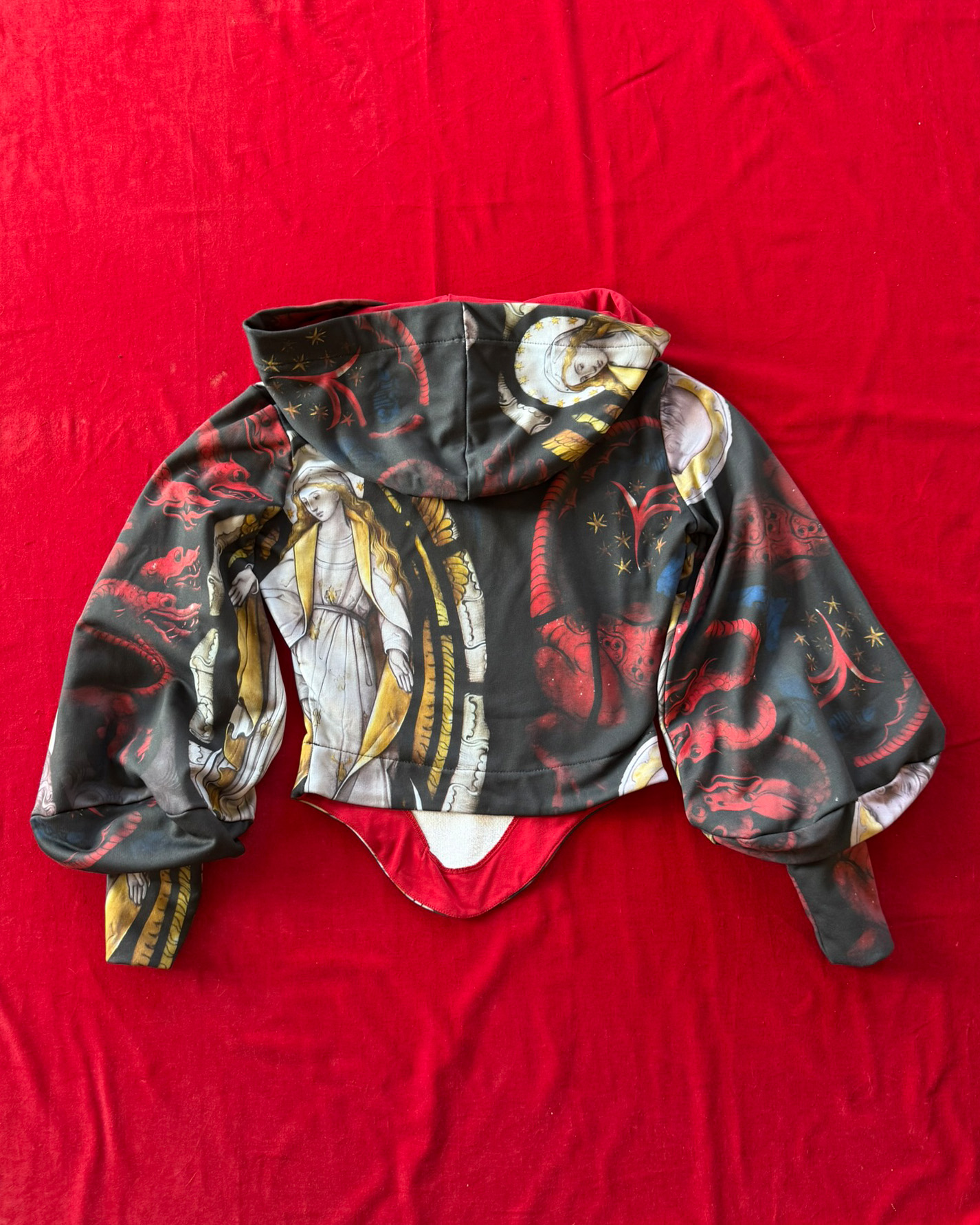 Stained Glass Hoody Sample – S – Church of Sanctus