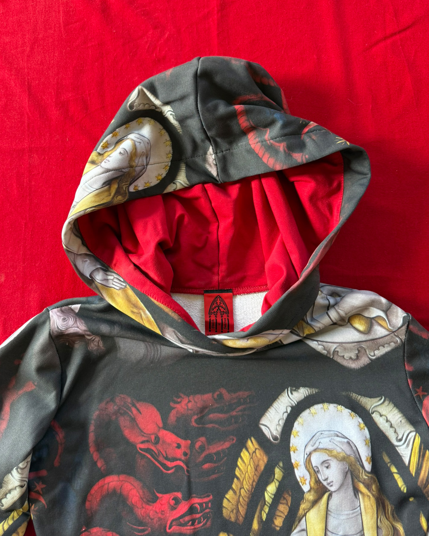 Stained Glass Hoody Sample – S – Church of Sanctus