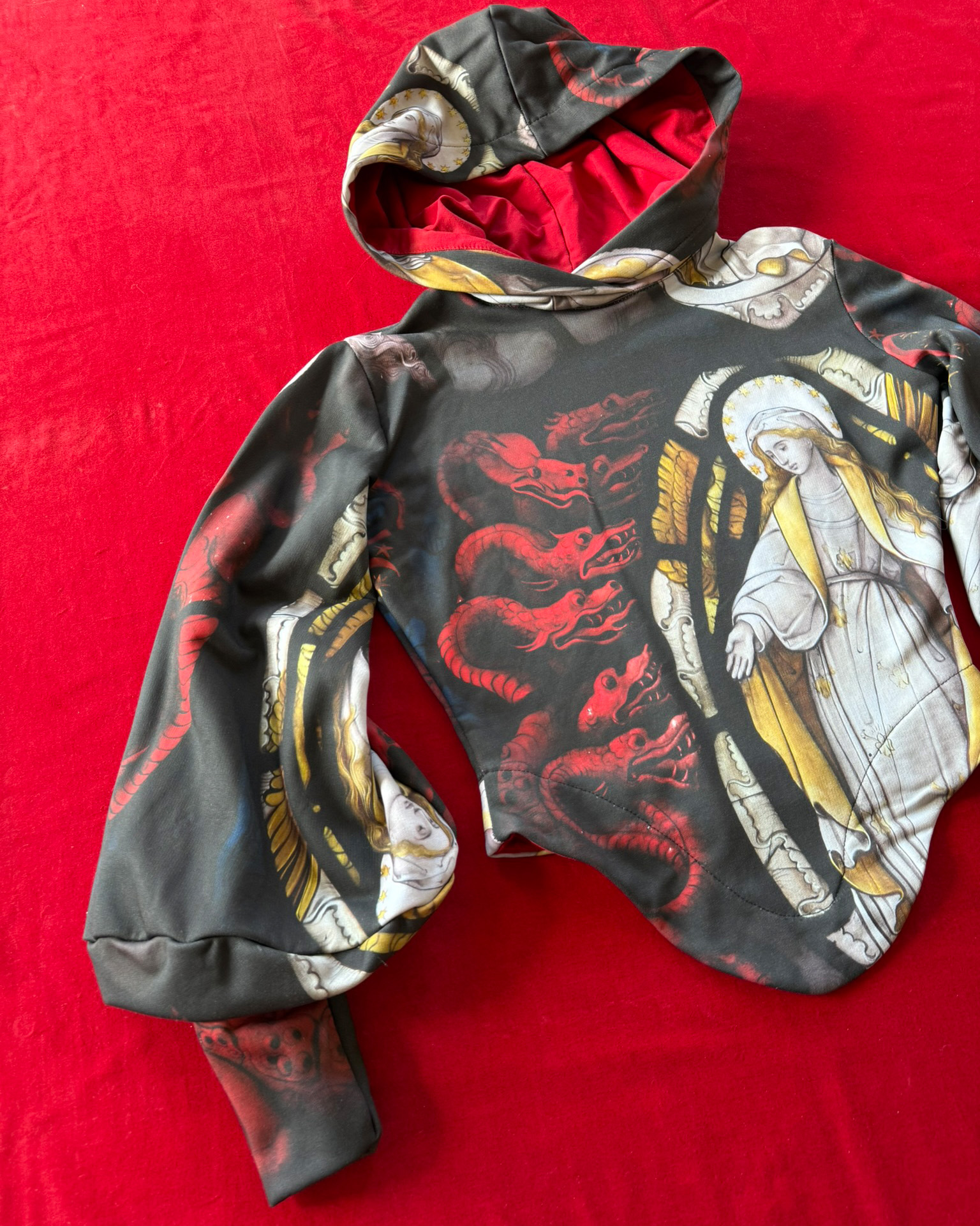 Stained Glass Hoody Sample – S – Church of Sanctus